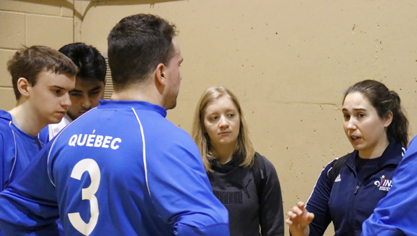 Un tournoi difficile pour l’équipe de goalball du Québec. - Association ...